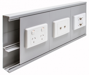 Skirting Duct with Clip In Cover | ECD - Electric Cable Duct Systems