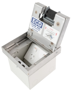 Deep Recessed Lid | ECD - Electric Cable Duct Systems